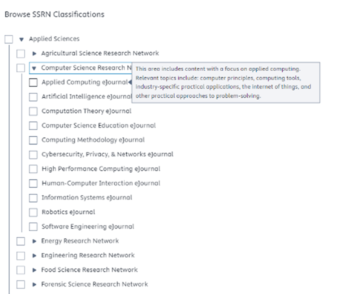 Classifying Your Paper with the New SSRN Submission Form - Mendeley Support Center